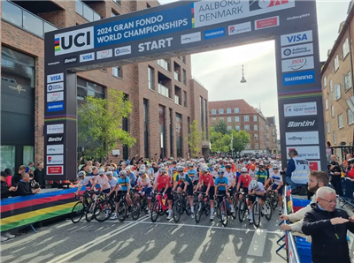 22 cyclists crowned 2024 UCI Gran Fondo World Champions in Denmark