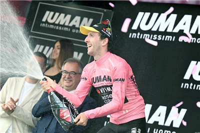 Emotional Simon Yates wins Giro d'Italia after final sprint stage in Rome