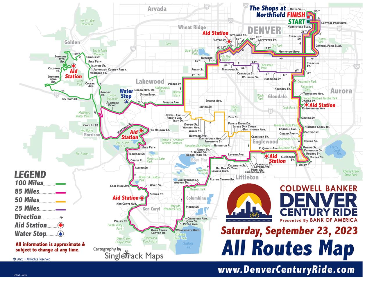 Coldwell Banker Denver Century Ride