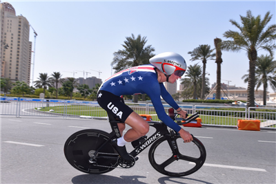 USA's Brandon McNulty is Junior Men's Time Trial World Champion